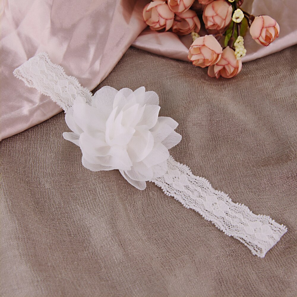Trixy th19 flores casamento liga bordado flor bran... – Grandado