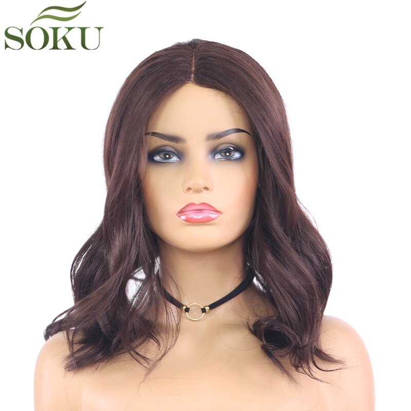 Ombre Gray Synthetic Lace Wigs Natural Wave Should... – Grandado