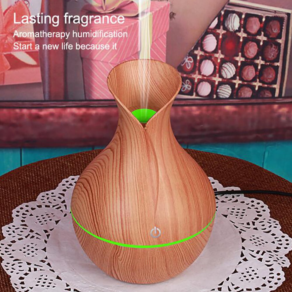 Diffuser Ultrasonic-Air-Humidifier Essential-Oil A... – Grandado