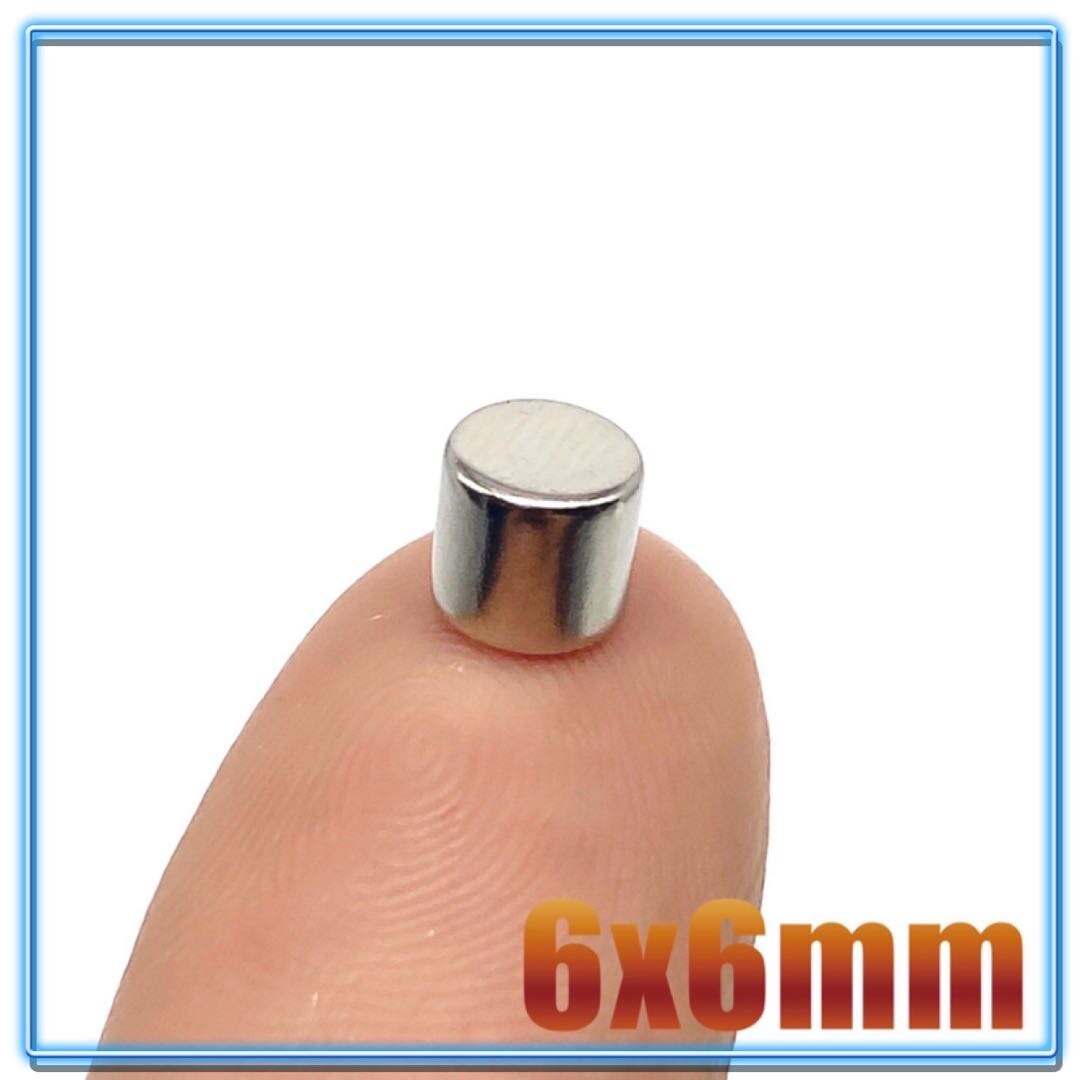 10/20/50/100/200Pcs 6x6 Neodymium Magnet 6mm x 6mm... – Vicedeal