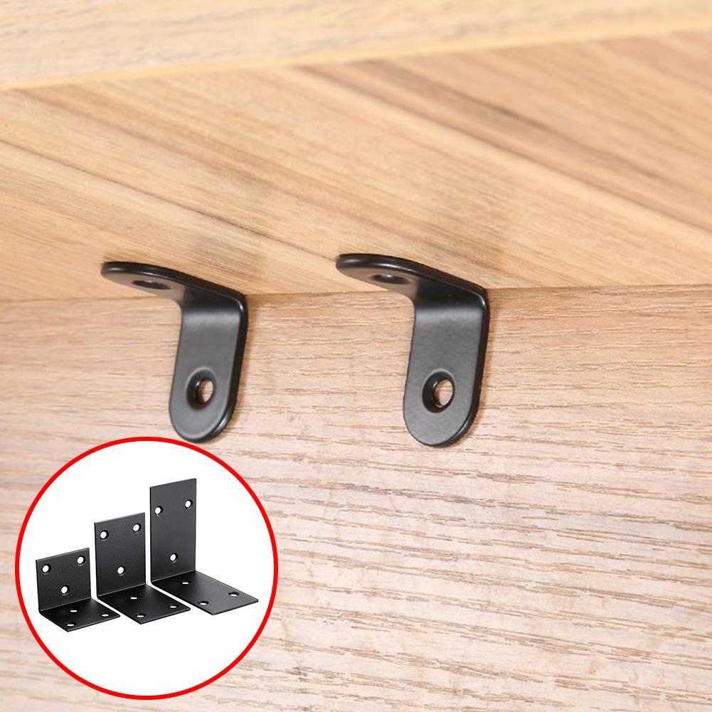 1pieces of steel support black L-shaped brackets, ... – Grandado