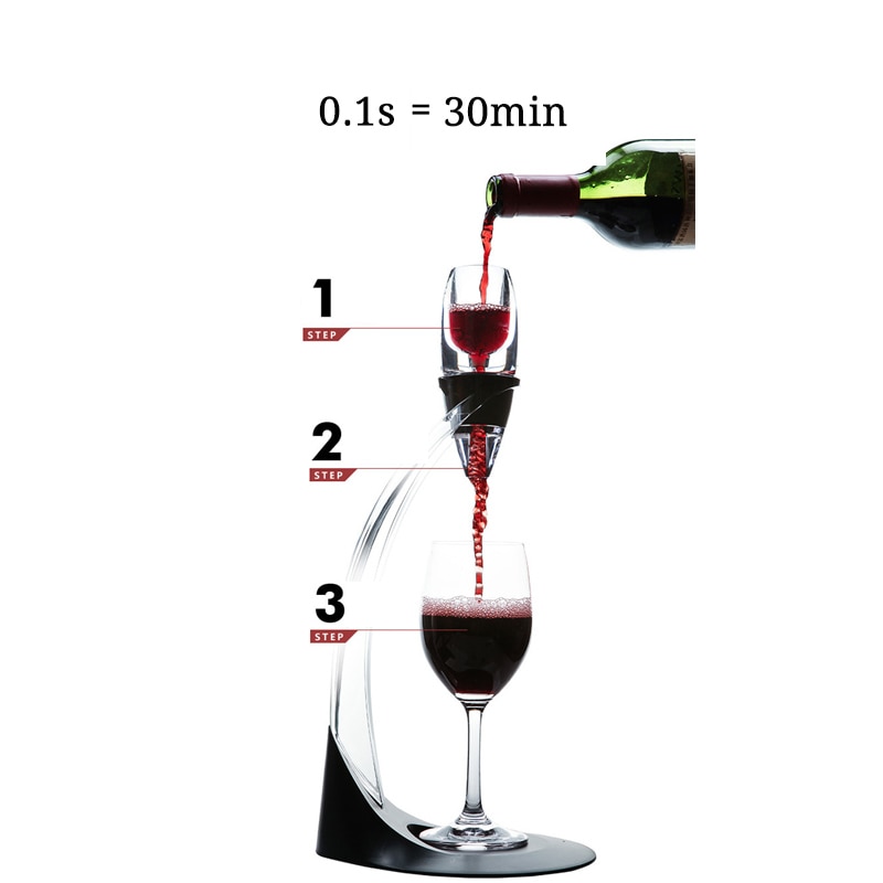 Red Wine Aerator Filter Magic Decanter Essential Wine Aerator Essential ...