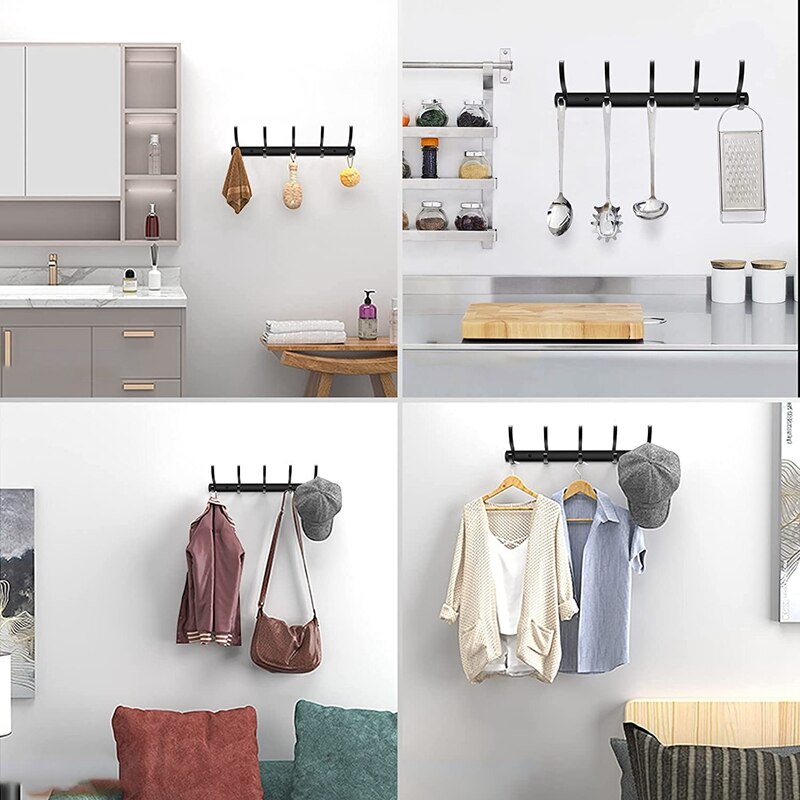 2 Pc Kapstokken Rack, Kapstokken Voor Muur, stabie... – Vicedeal