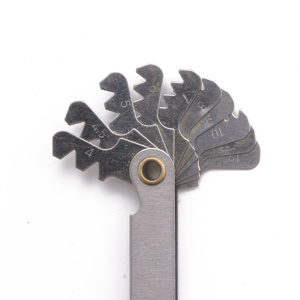 Foldable Screw Pitch Gauge Whitworth 55 Degree Thr... – Grandado