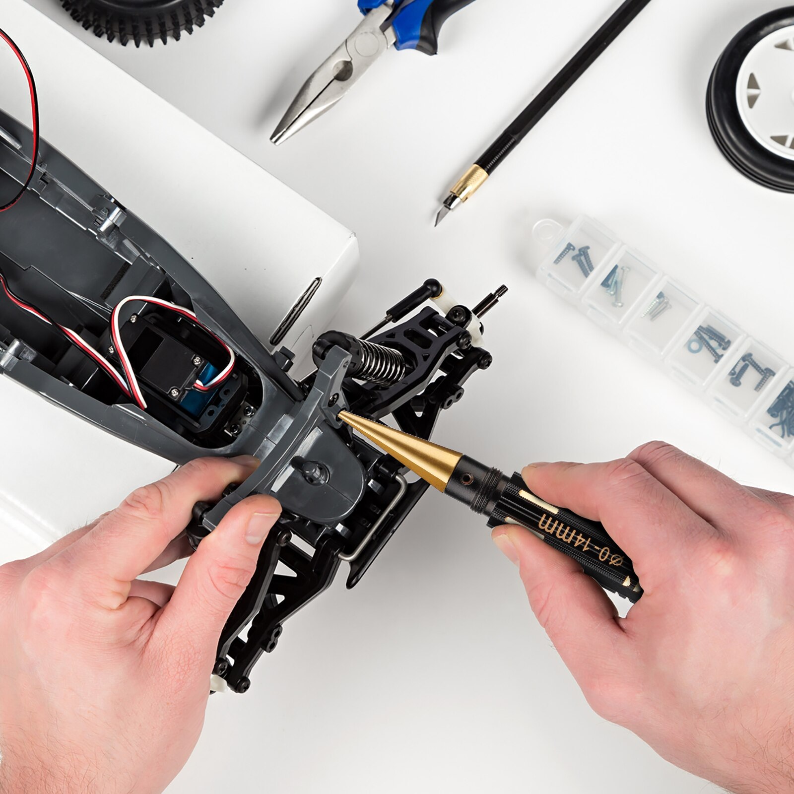 Universal 0-14Mm Rvs Uitbreiding Hole Opener Ruime... – Grandado