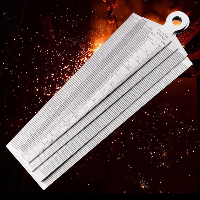 Stainless Steel Gauge Steel Ruler Feeler Cone-Foot... – Grandado