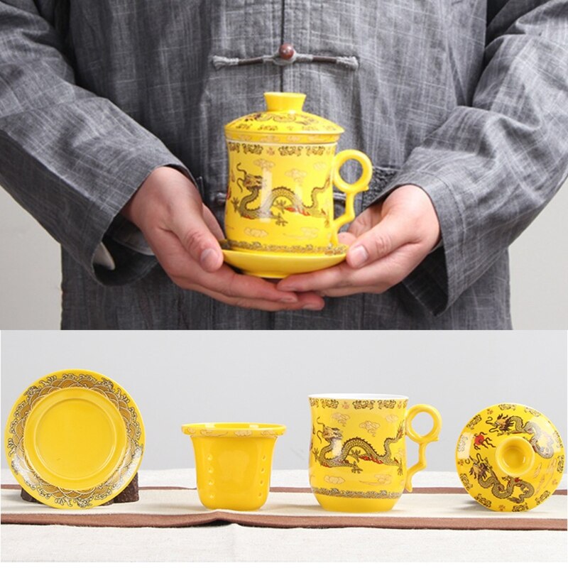 S Et Chinese Patroon Thee-Mok Met Zeef Theefilter ... – Grandado