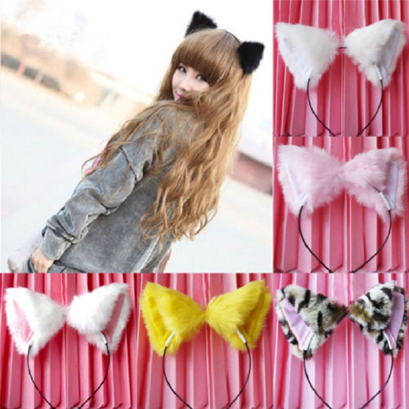 Cosplay Kostuum Vos Pluche Haar Hoepel Vrouwen Mei... – Vicedeal