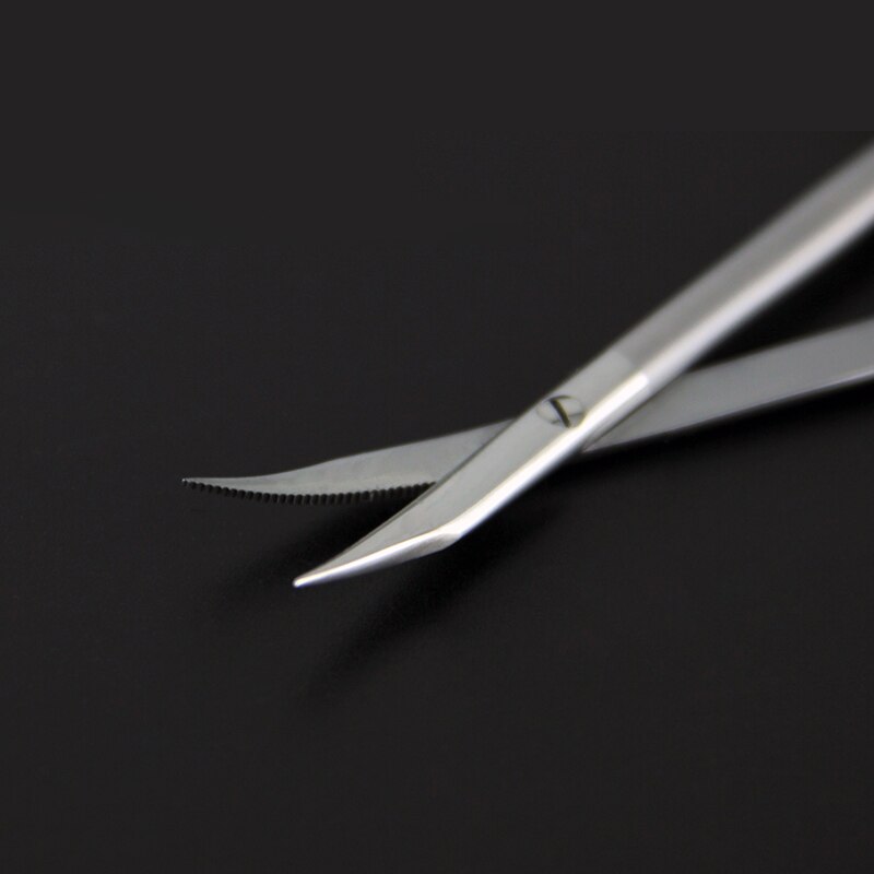 Beauty plastic serrated scissors Twisted handle se... – Grandado