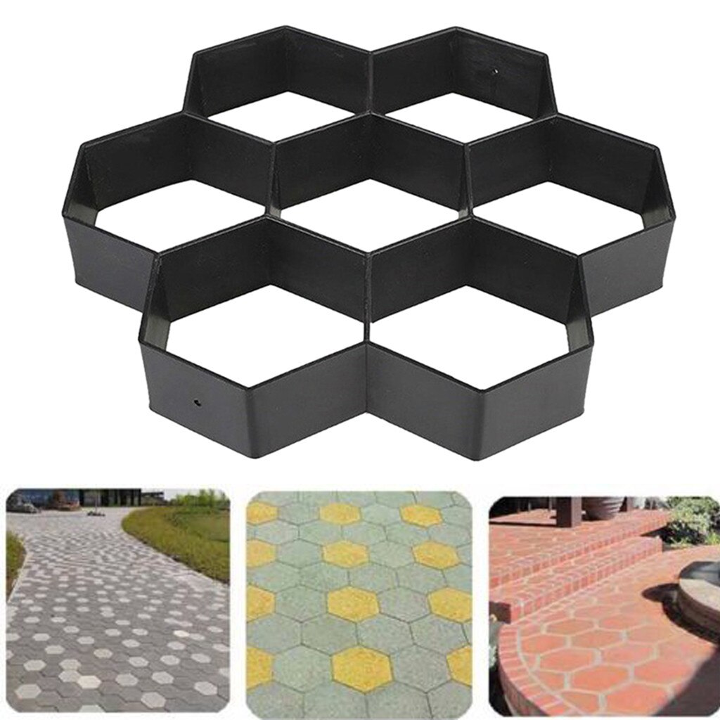 Garden Pavement Mold Garden Walk Pavement Concrete... – Grandado