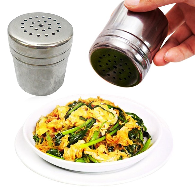 Stainless Steel Spice Jar Dredge Salt Sugar Spice ... – Grandado