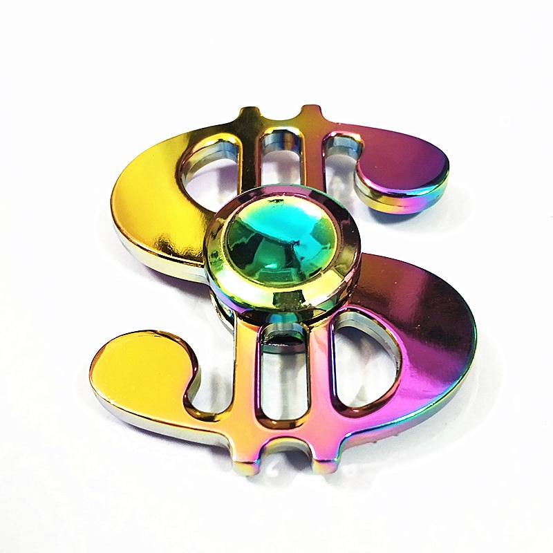047 Fidget Spinner Metal Rainbow Dragon Hand Finge... – Grandado