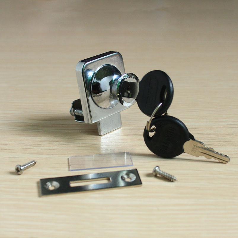 cabinet show case display glass door lock 1/4"... – Grandado