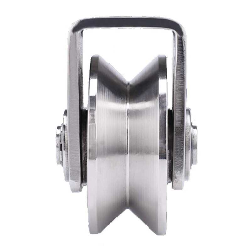 2 Inch V Type Pulley Roller 304 Stainless Steel Sl... – Grandado