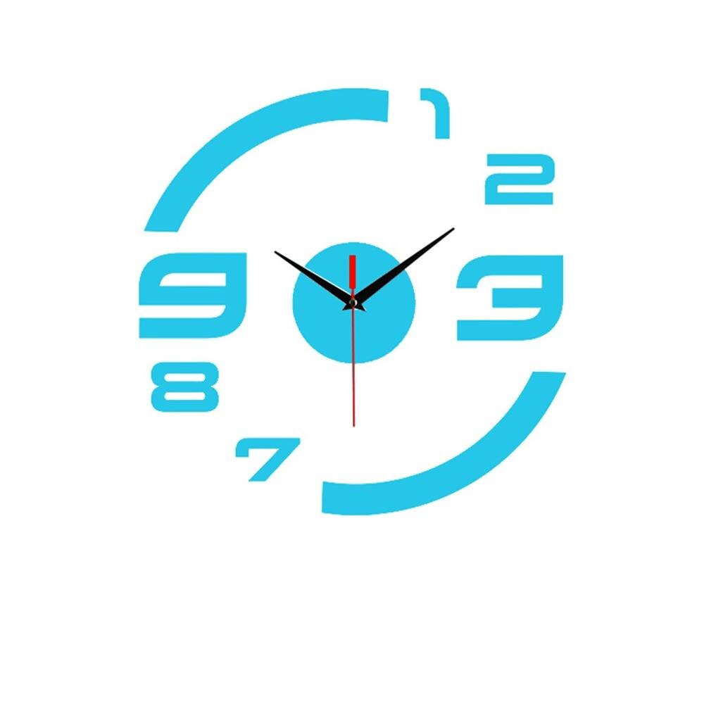 3D Wall Clock Mirror Wall Stickers DIY Watches Lar... – Grandado