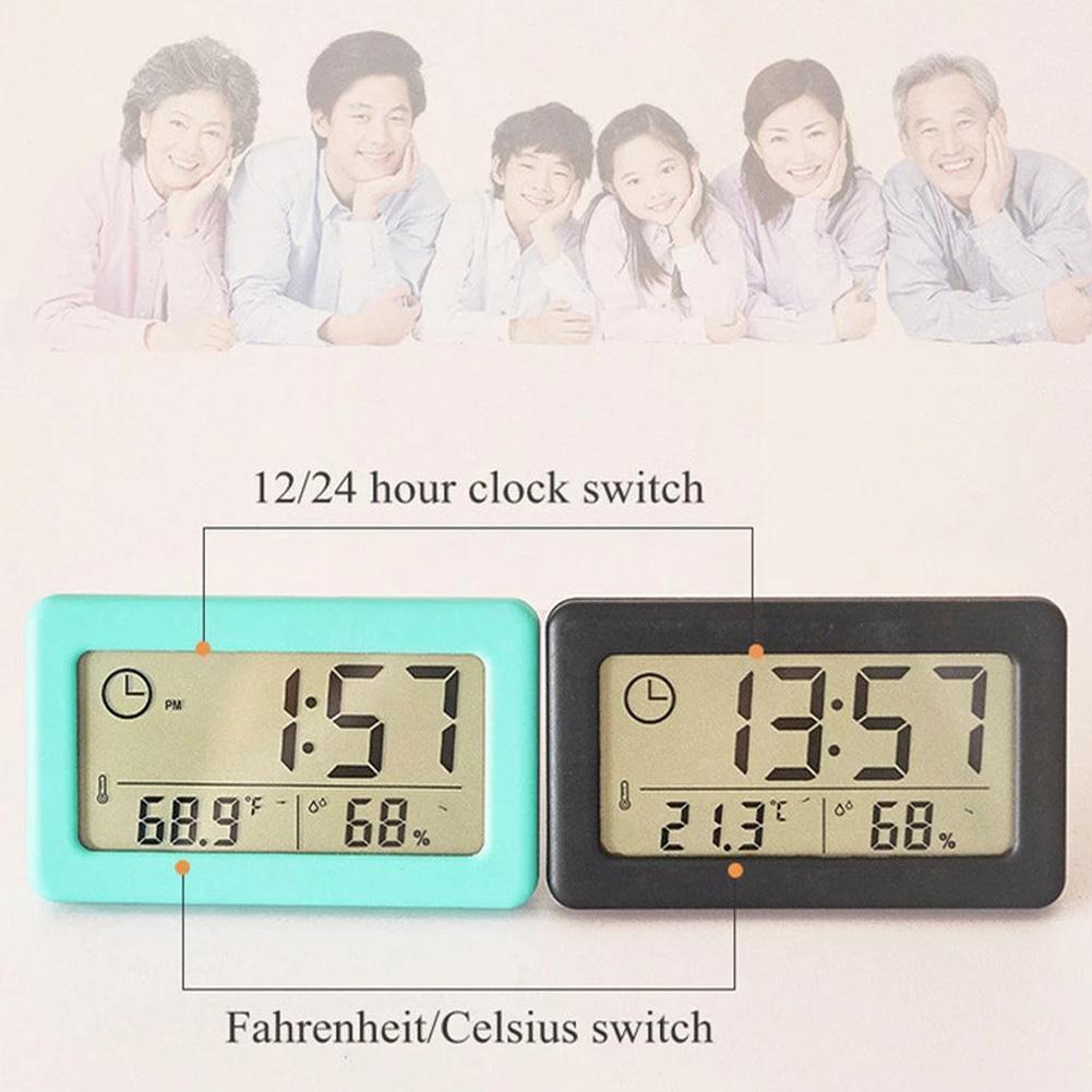 Digital Clock Thermometer Hygrometer Meter LED Ind... – Vicedeal