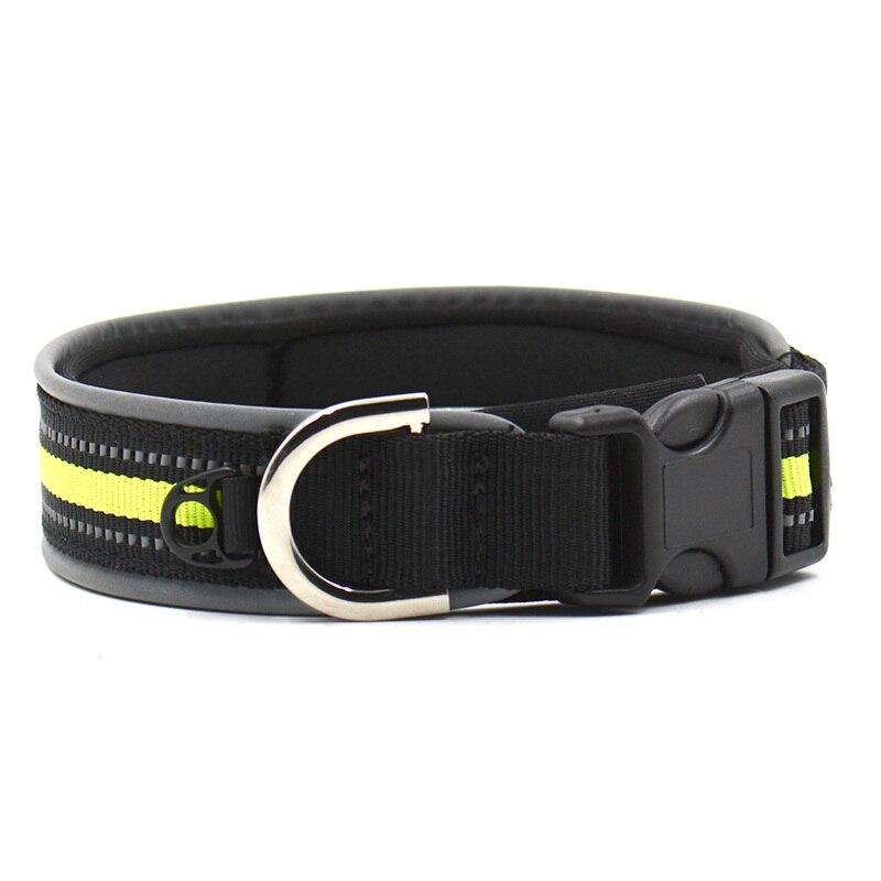 Outdoor Reflective Nylon Pet Dog Collars With ID T... – Grandado