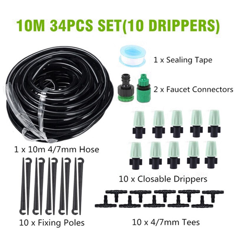 10-30m Automatic Micro Drip Irrigation System Gard... – Vicedeal