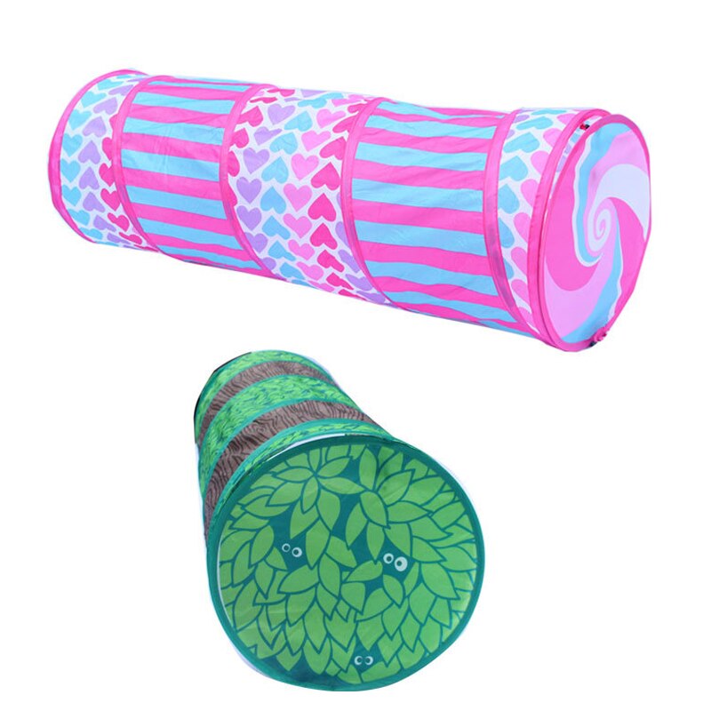 Outdoor Play Tunnel Foldable Kids Play Game Tube P... – Grandado