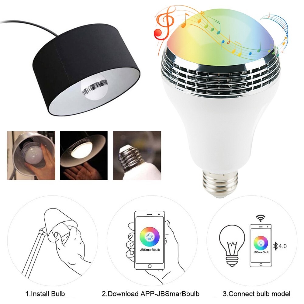 8W Smart LED Control Lamp Light Dimmable Can Chang... – Grandado