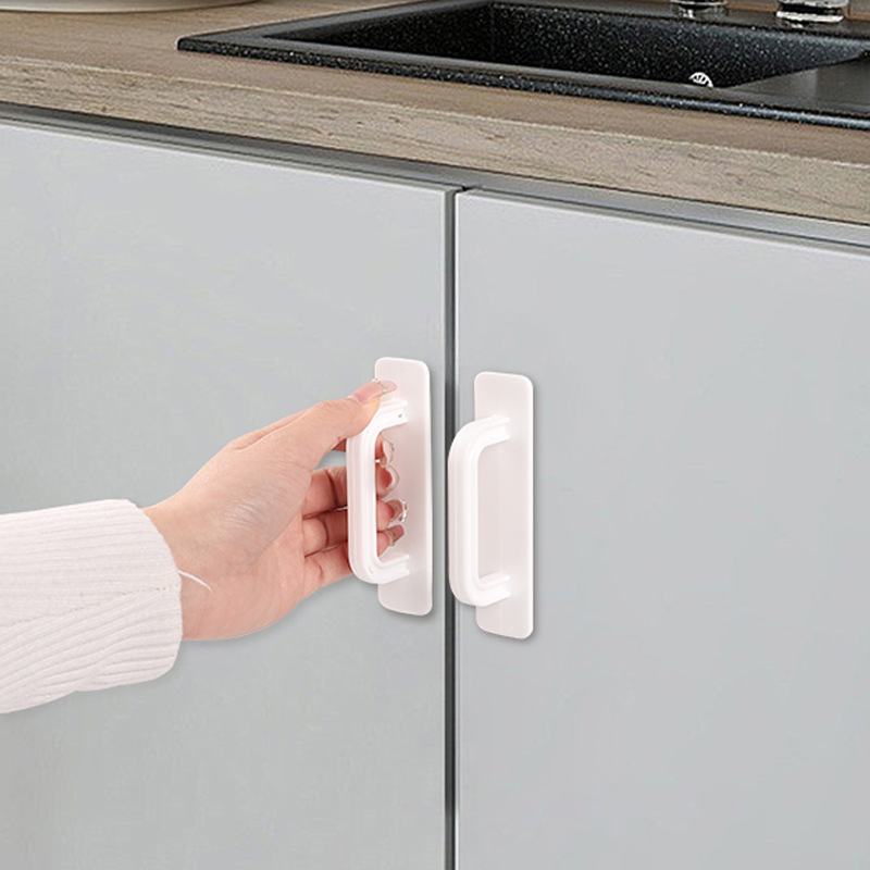 Household Self-adhesive Handles for Non-punched Do... – Vicedeal