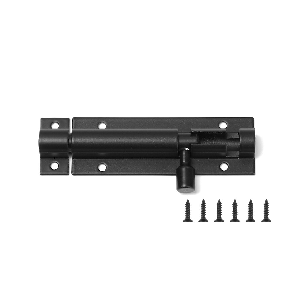 Zwart Zilver Barrel Bolt 2/3/4/5/6/8Inch Aluminium... – Grandado