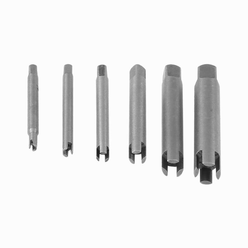 6pcs Broken Bolts and Taps Set Broken Head Screw R... – Grandado
