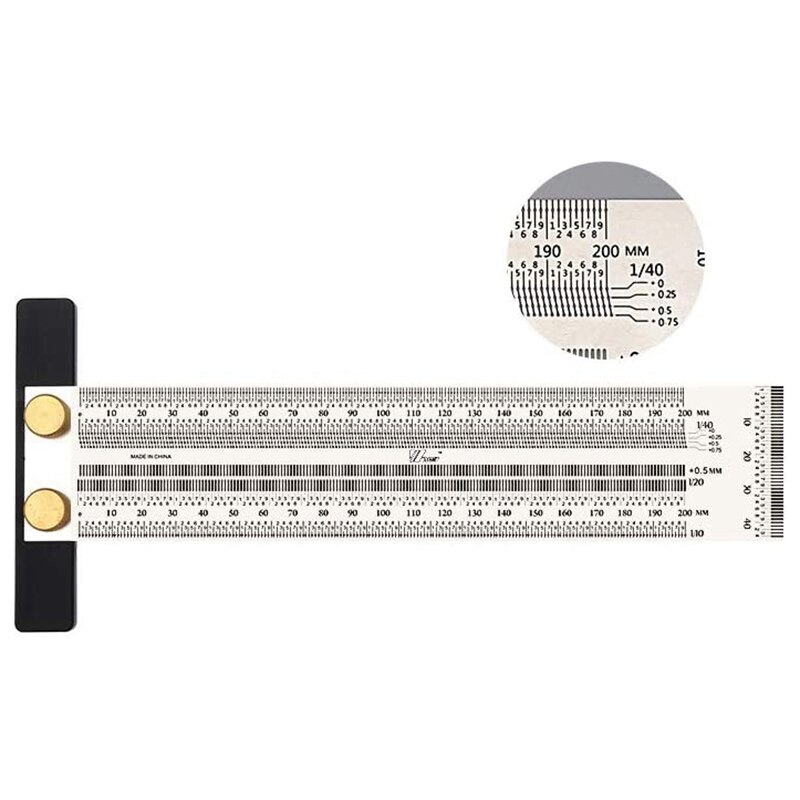 High-Precision T Square Ruler For Woodworking Mark... – Vicedeal
