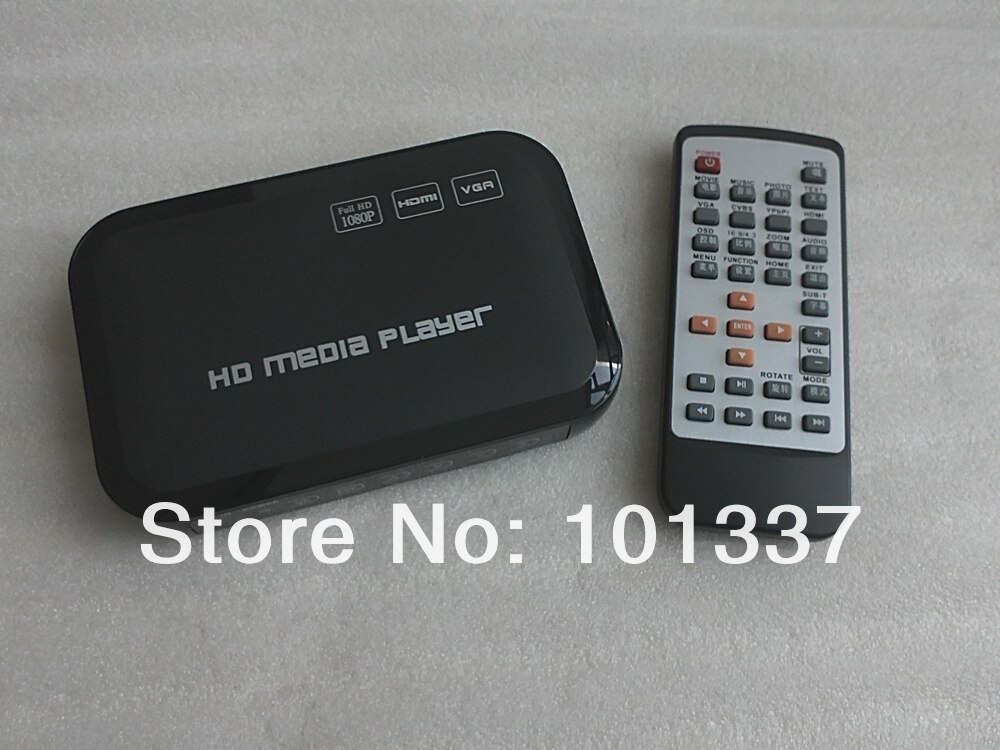 3D Full HD 1080P USB External HDD Media Player wit... – Vicedeal