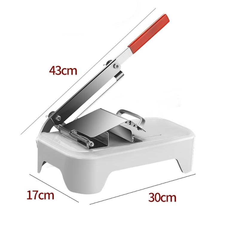 Household Manual Meat Slicer Machine Adjustable St... – Grandado