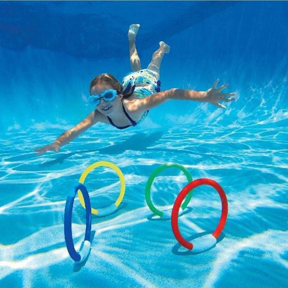 Diving Rings Underwater Swimming Rings Sinking Poo... – Vicedeal