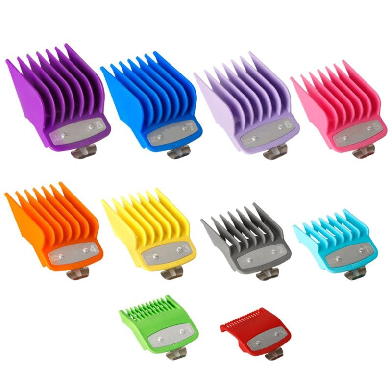10PCS Clipper Guards for Wahl Clipper, Colored Hai... – Vicedeal