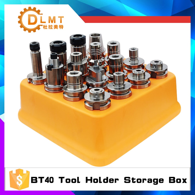 Tool holder storage box 16 holes BT40 tool holder ... – Grandado