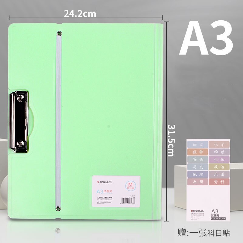 A3 Bag for Documents Clipboard Morandi File Folder... – Grandado