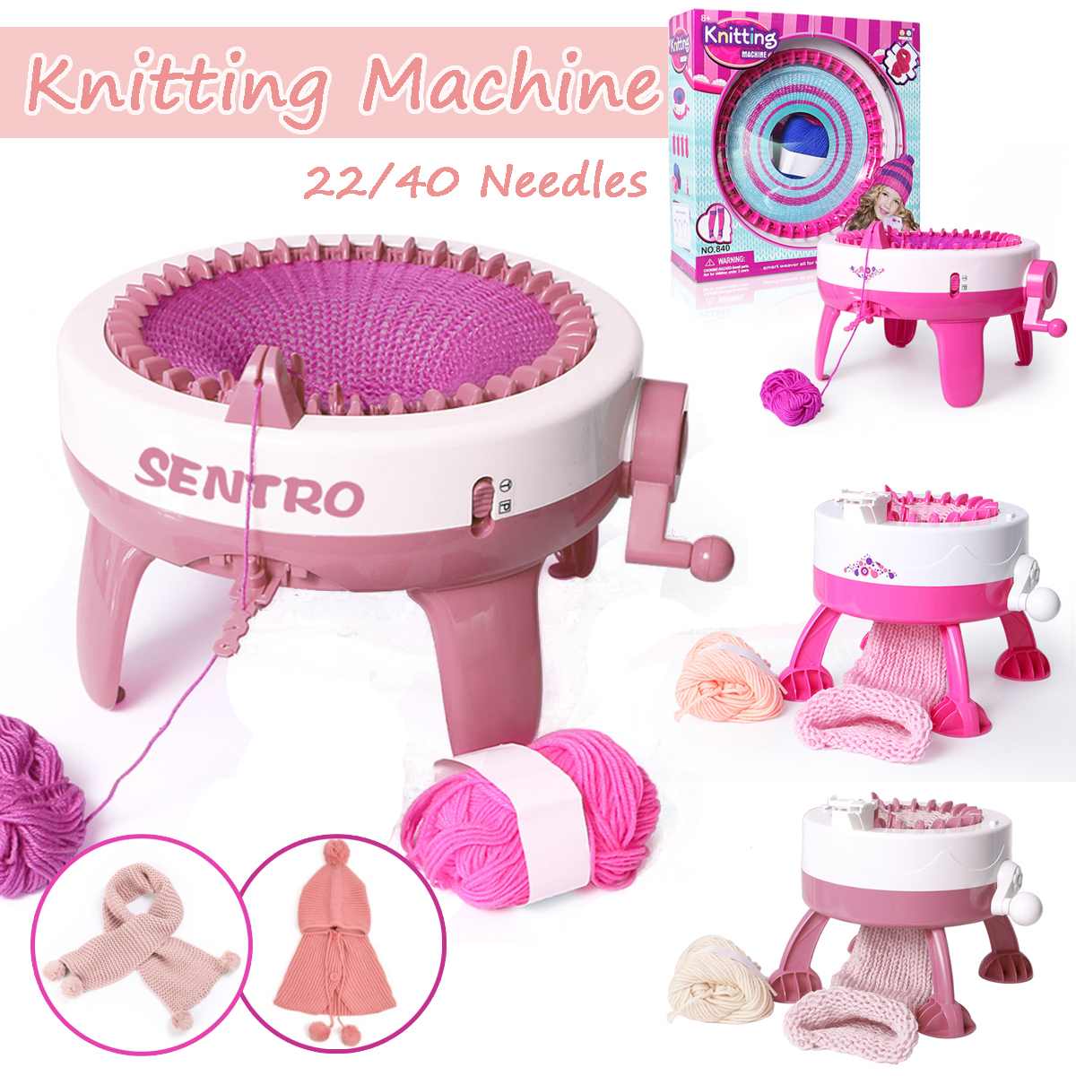 Plastic Needle Sewing Tools DIY Hand Knitting Mach... – Grandado