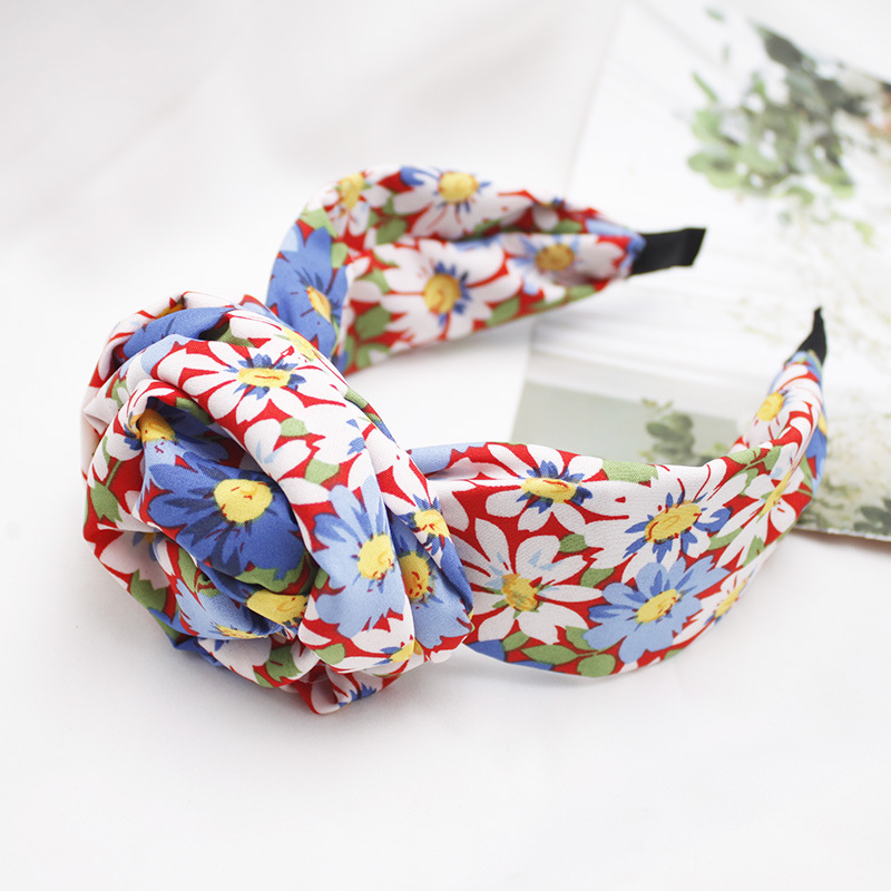 Franske stoffblomsterpannebånd til kvinner og jent... – Grandado