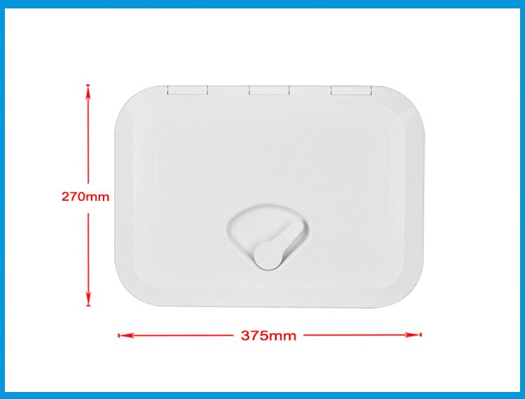 270*375mm ABS Plastic Anti Aging Ultraviolet White... – Vicedeal