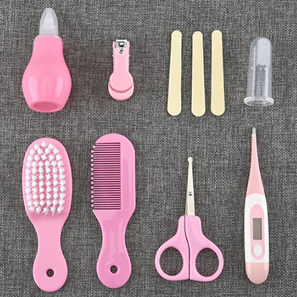 8Pcs Baby Care Kit Infant Comb Scissors for Newbor... – Grandado