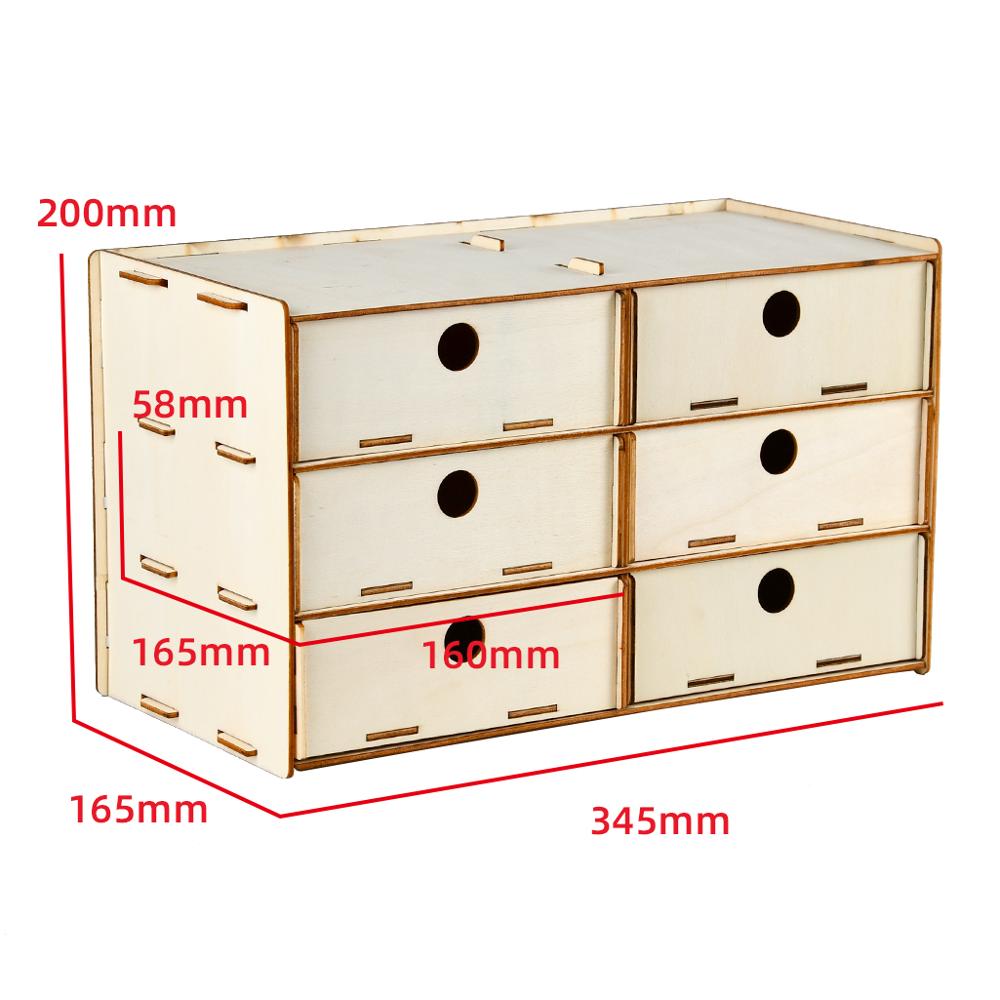 DIY Wood Tools Spare Parts Organizer Storage Stand... – Vicedeal