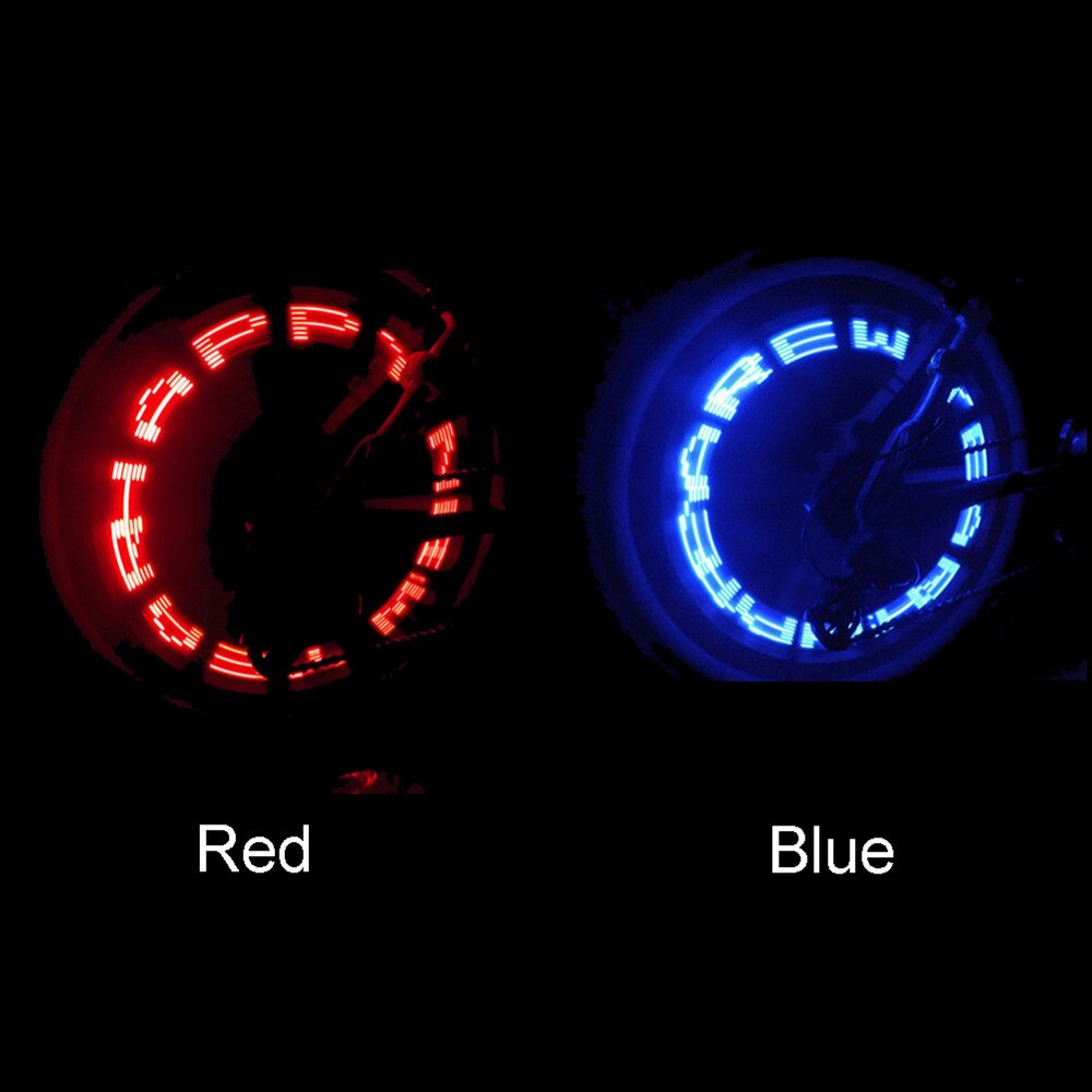 7 LED Flash Light Double-side Bicycle Wheel Spoke ... – Vicedeal