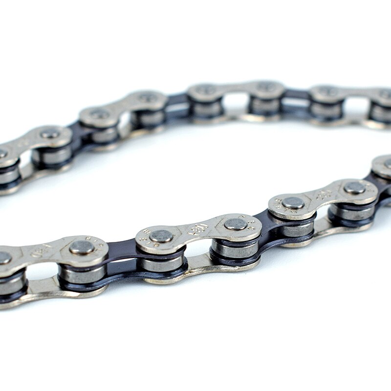 F80 bicycle chain silver 8 speed 116L bike chain 2... – Vicedeal