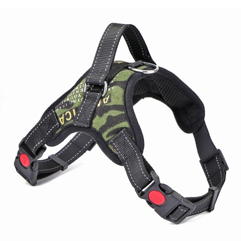 Nylon Heavy Duty Dog Pet Harness Collar Adjustable... – Vicedeal