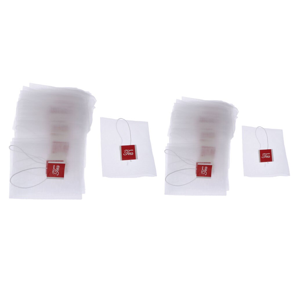 50 Pcs Triangle Tea Filter Bags Tea Infuser Nylon ... – Grandado