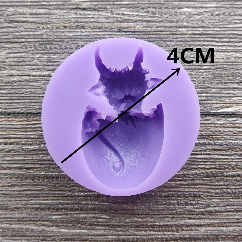 Mini Dinosaur Silicone Mold Chocolate Mold Resin D... – Grandado