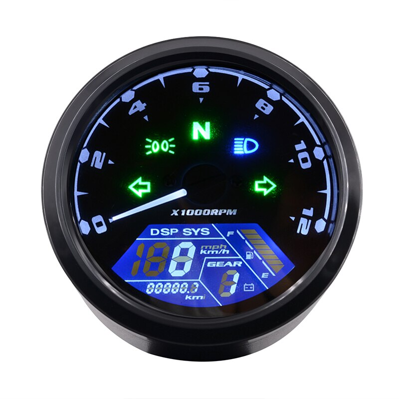 Panel Digital multifunción LED para motocicleta, v... – Grandado