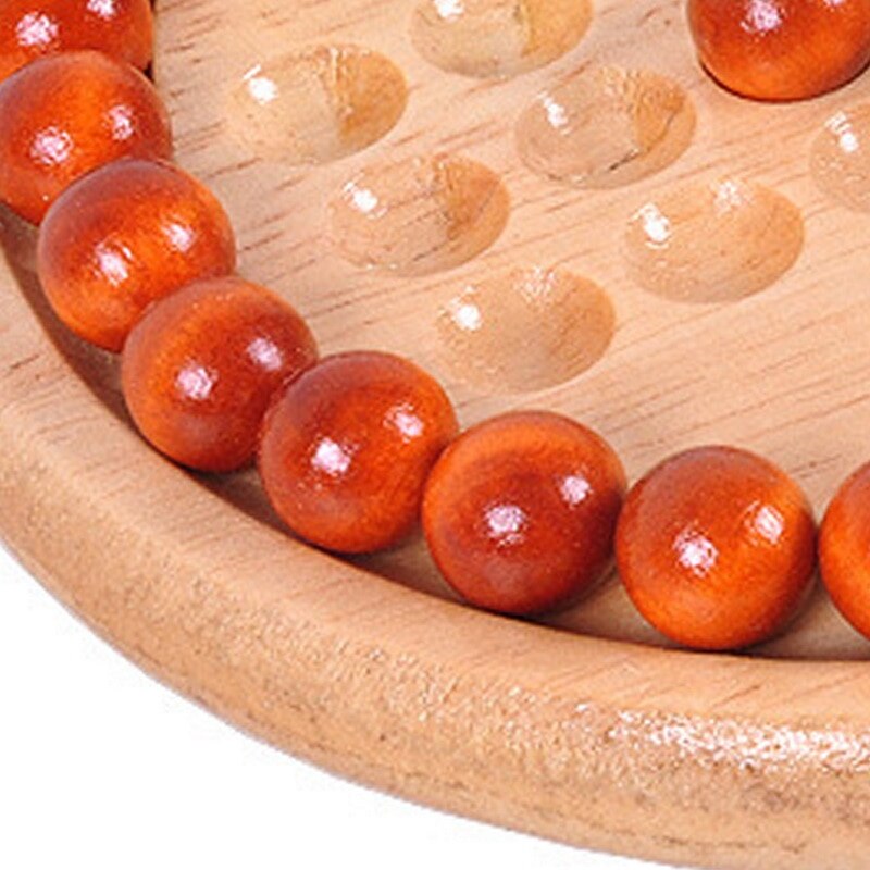 Classic Peg Solitaire Solo Noble Puzzle IQ Mind Br... – Grandado