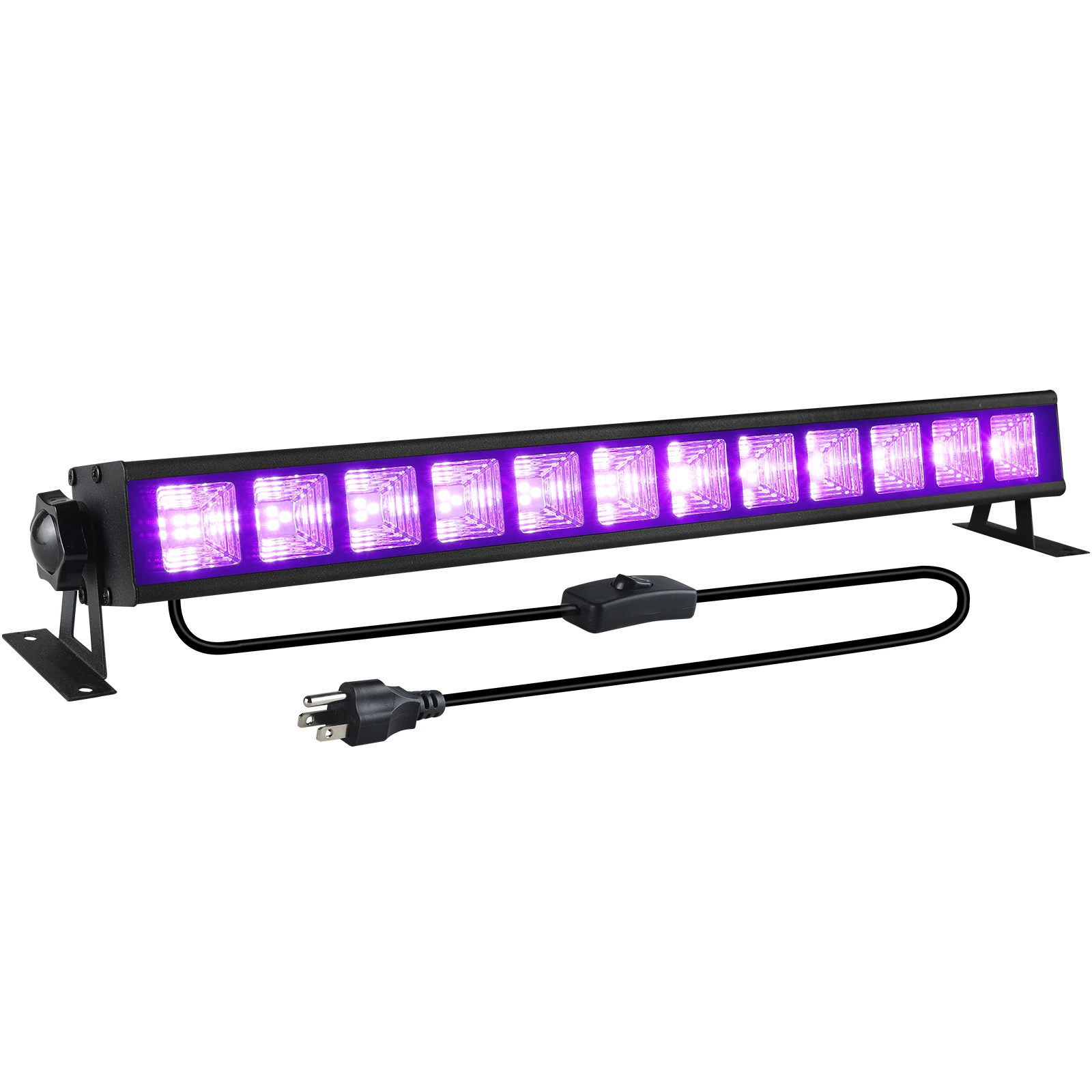 40 LED luz UV negra 40W interruptor de barra de lu... – Grandado