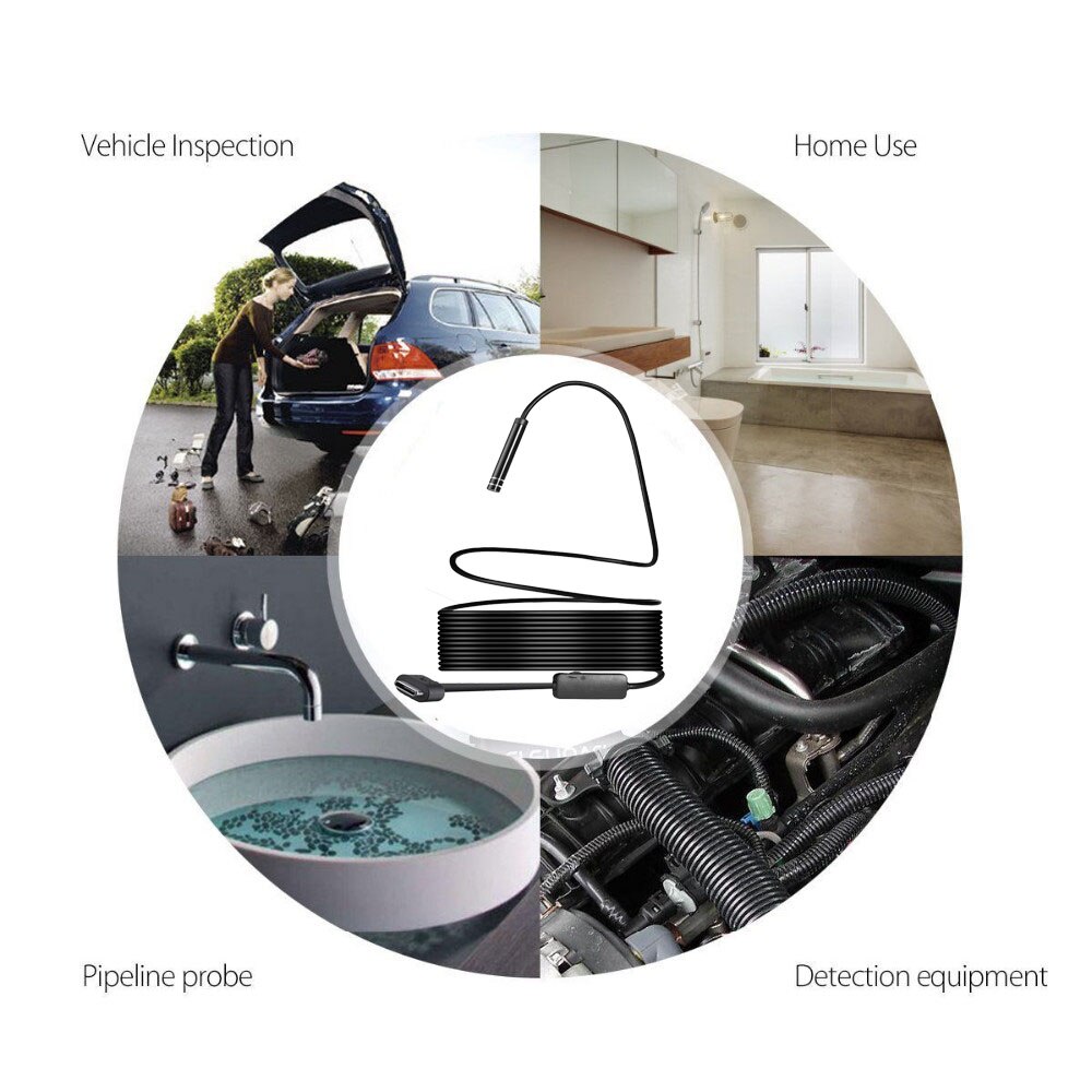 OD5.5mm Android USB TypeC Endoscope Camera 1M 3M 5... – Grandado