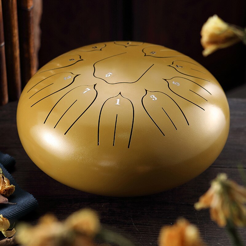 6in 8-Tone Staal Tong Drum C Sleutel Percussie Ins... – Grandado