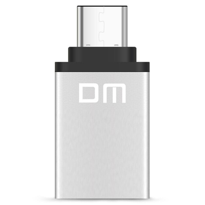 DM Type-C Adapter silver USB C Male to USB3.0 Femail USB OTG converter ...